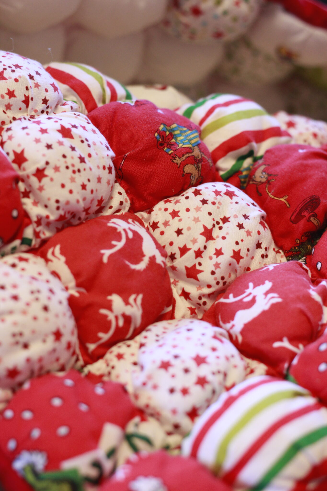 Puff Quilt Pattern and Sizes - The Scrap Library