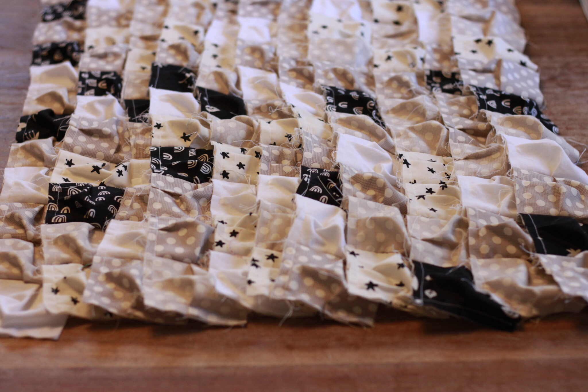 How to make a Puff Quilt - The Scrap Library