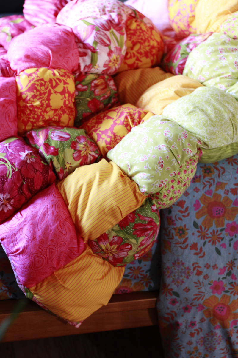 Puff Quilt Pattern and Sizes - The Scrap Library